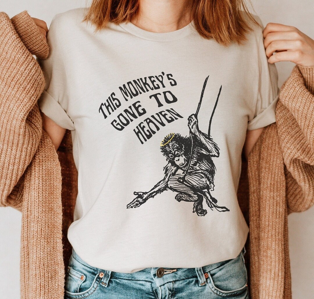 Pixies Shirt, Monkey Gone to Heaven Unisex T Shirt, Vintage Inspired ...