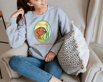 Oregon State University Sweater - Etsy