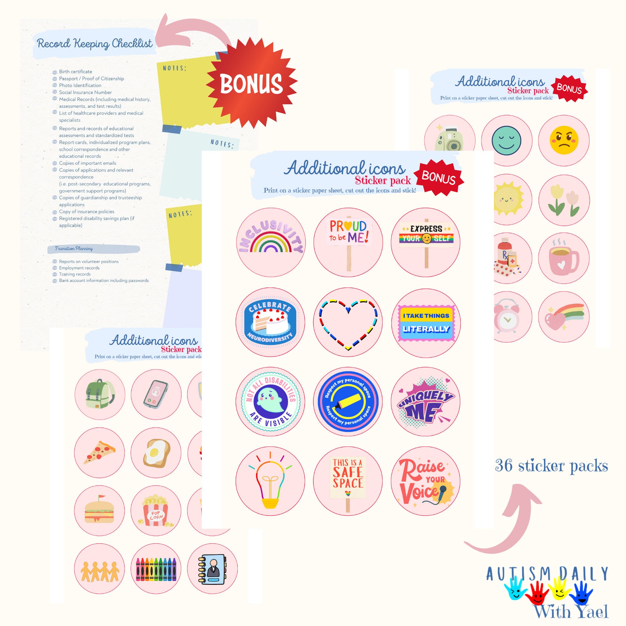 Ultimate Medical Binder for Autism, ADHD, Special Needs, Care Master ...
