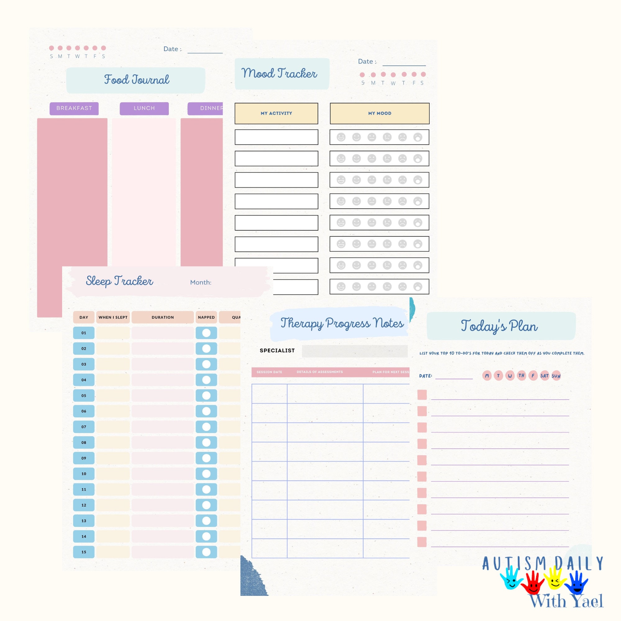 Ultimate Medical Binder for Autism, ADHD, Special Needs, Care Master ...