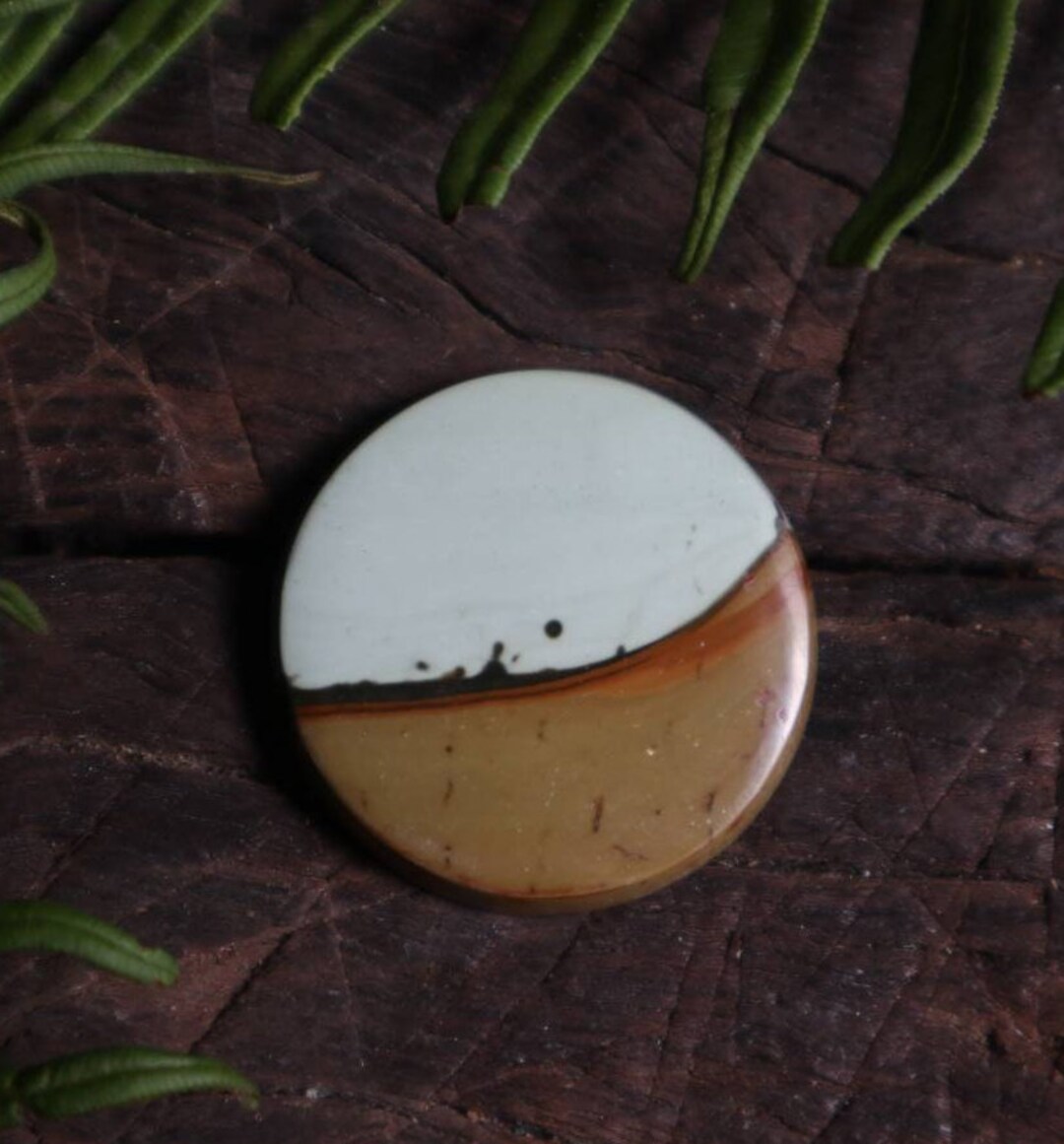 Natural Round Landscape Polychrome Jasper - Etsy