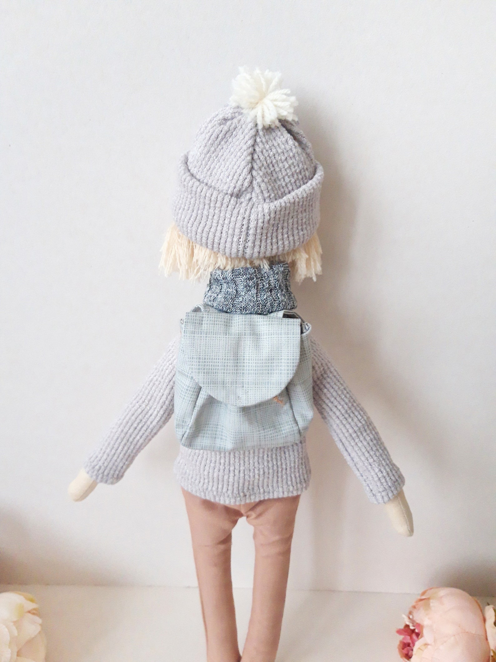 Dolls Boy Doll Handmade Rag Doll Doll Textile Doll - Etsy