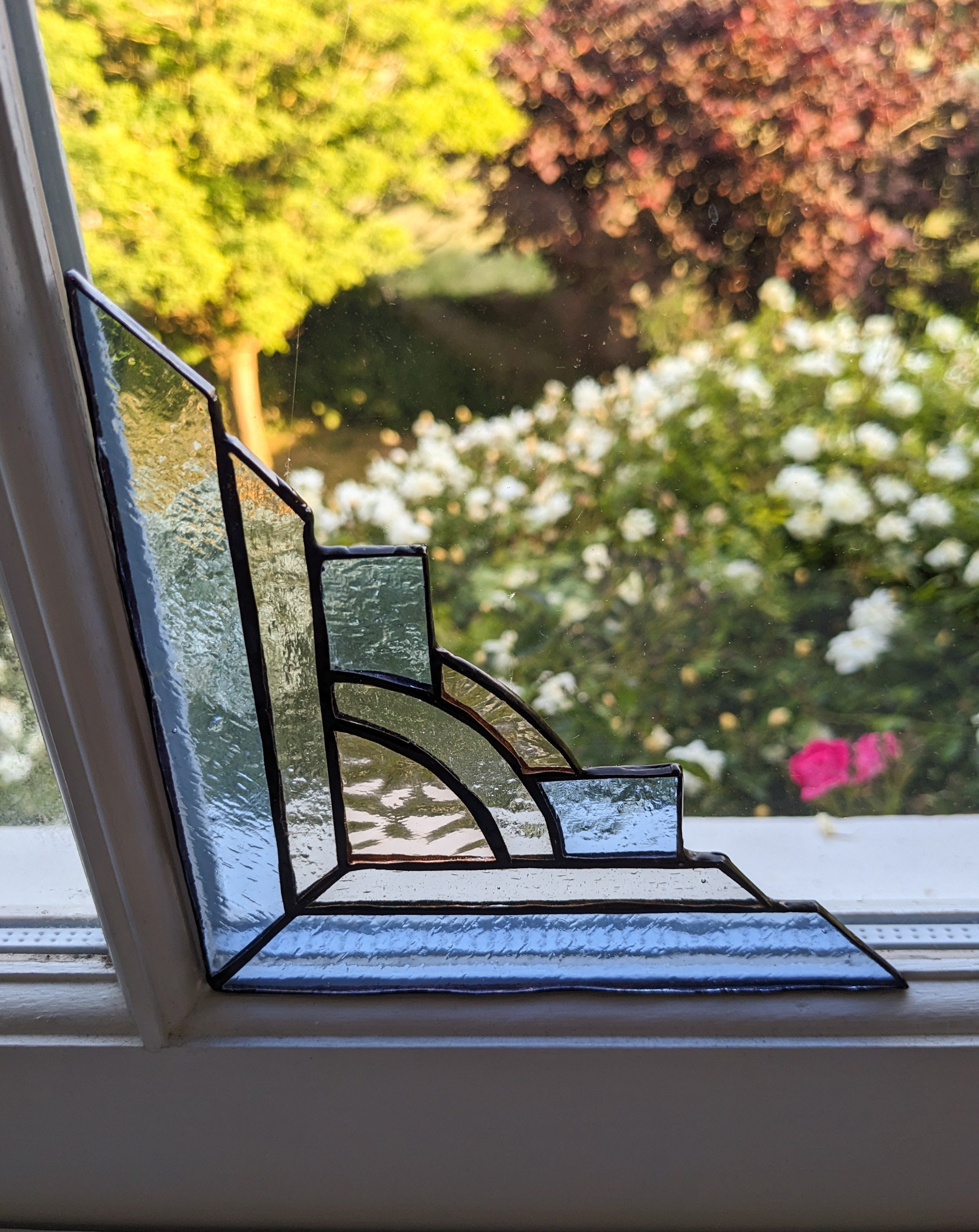 Stained Glass Patterns for 3 X Art Deco Window Corner Accents ...