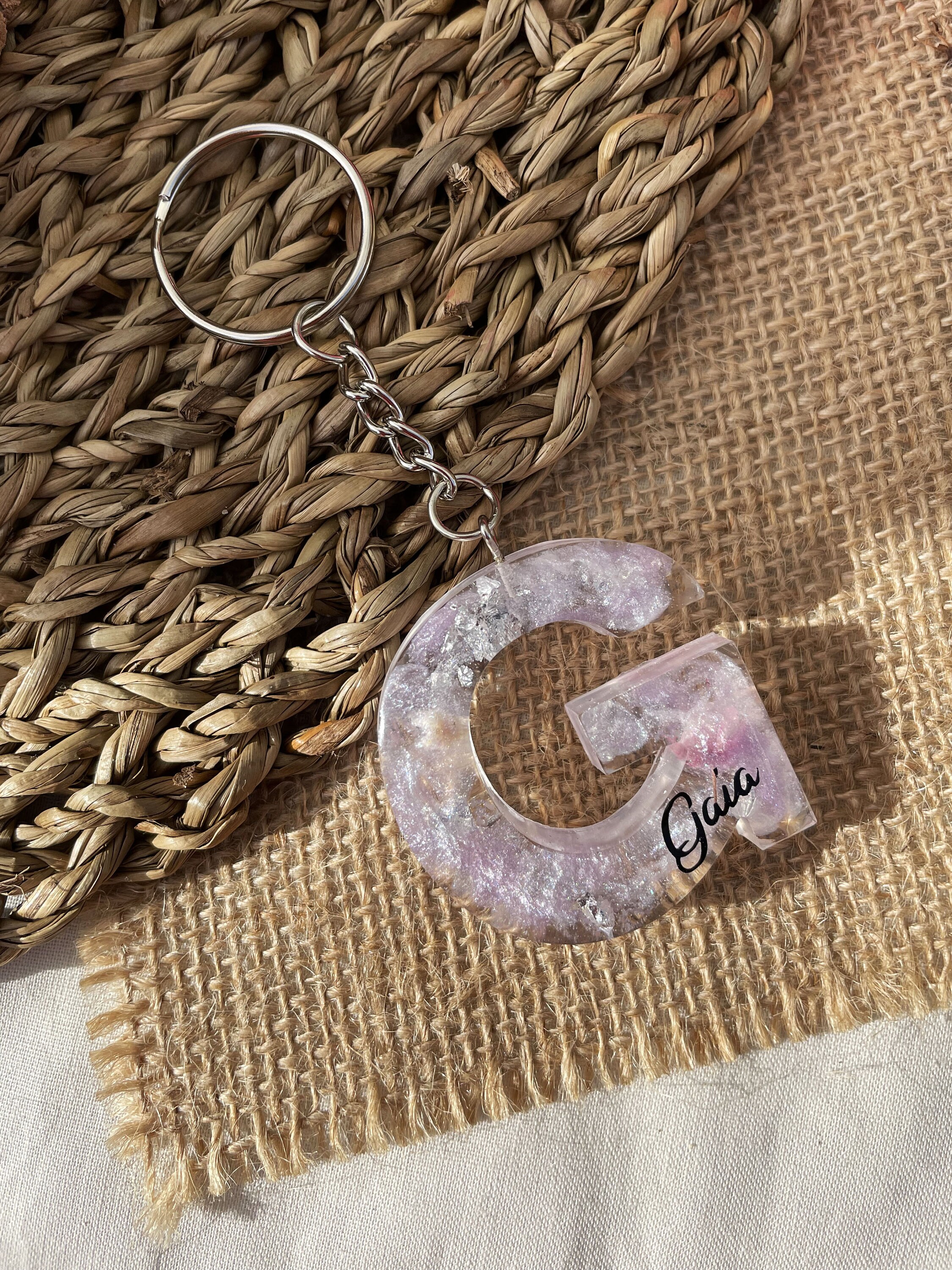 Personalized Resin Keychain, Custom Personalised Keyrings, Gifts for ...