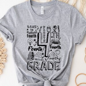 4th Grade Shirt | School Team Shirts, 4th Grade Shirts, Gift for ...