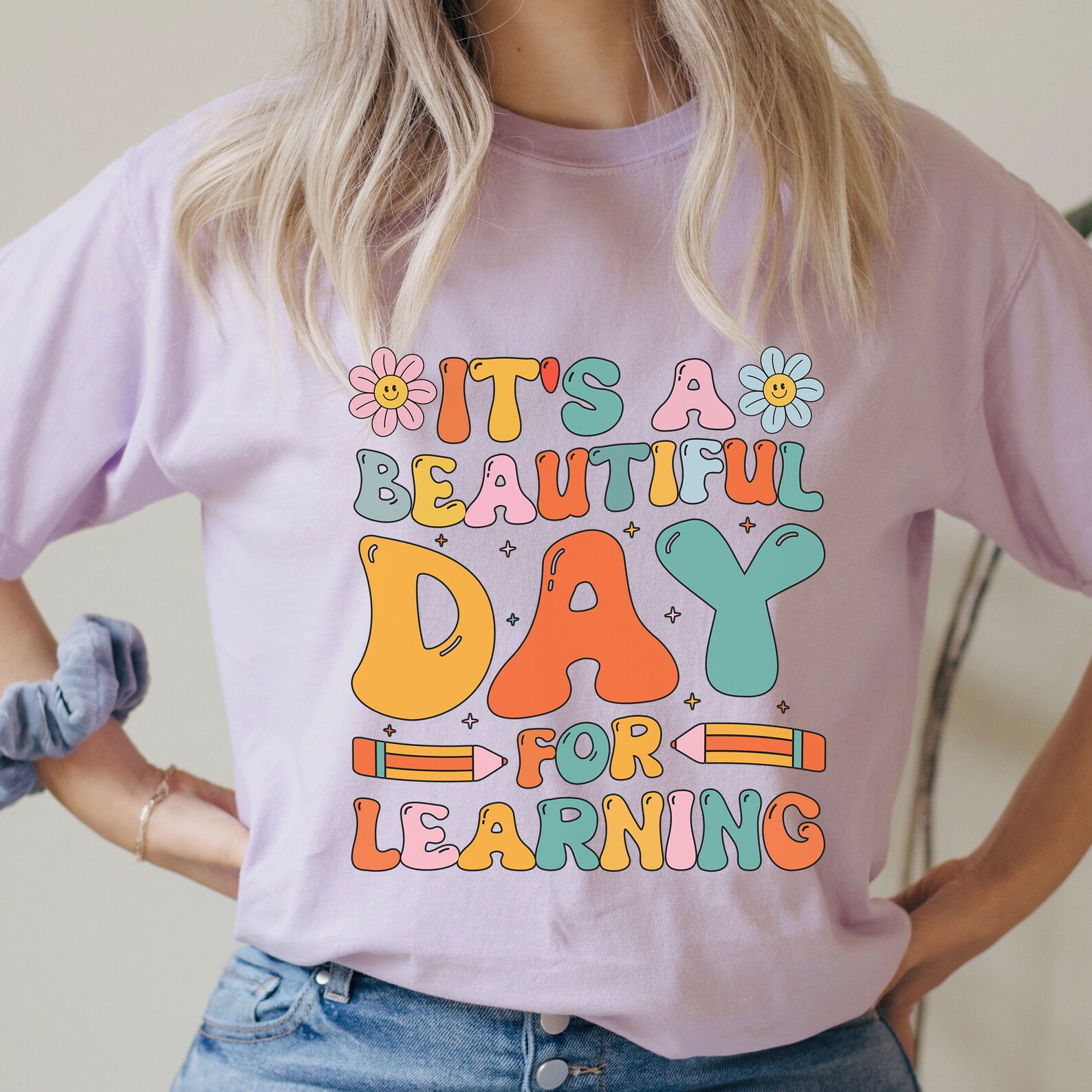 It's A Beautiful Day for Learning Shirt Back to School Retro ...