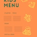 KIDS Pretend Play Menu | Games BUNDLE | Kids Restaurant Menu | Digital ...