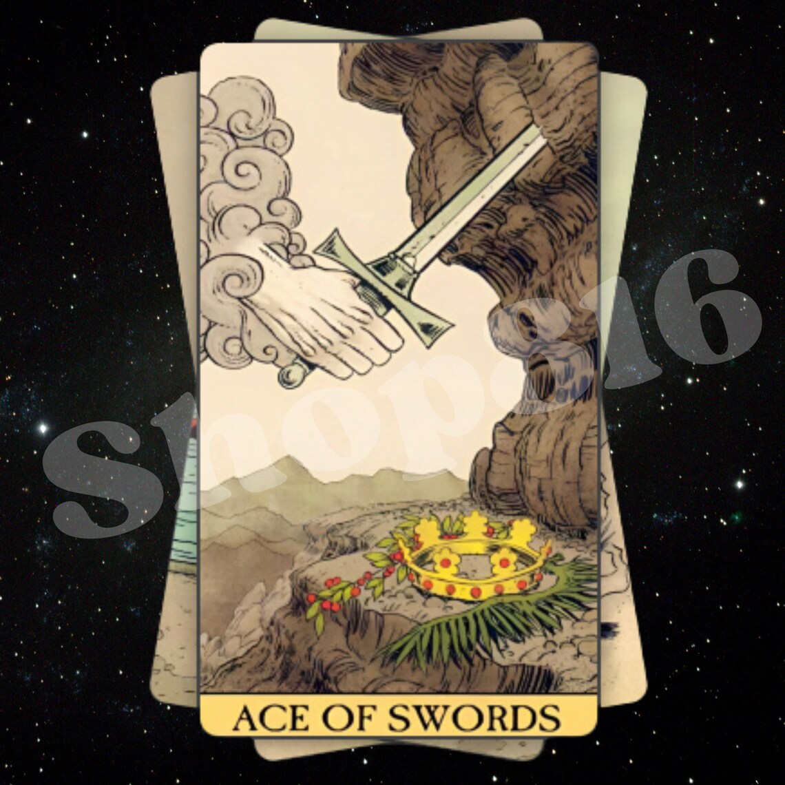 Printable Digital Classic Tarot Deck Cards, Rider Waite Smith Tarot ...