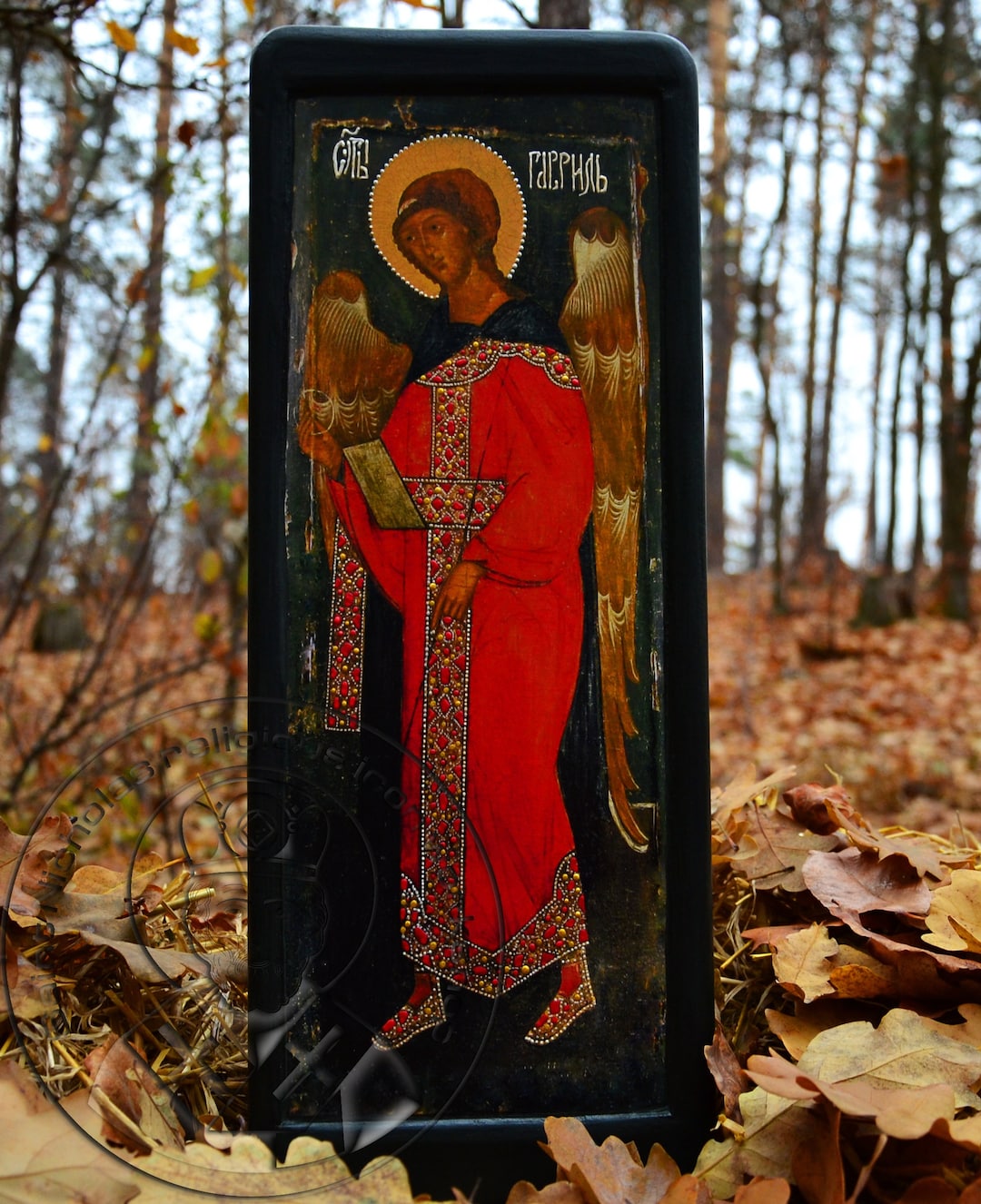 Saint Gabriel the Archangel Orthodox Icon Byzantine Iconography Art ...