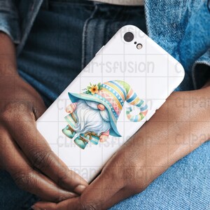 Cute Summer Gnome Clipart Collection | Summer Cartoon Illustration ...