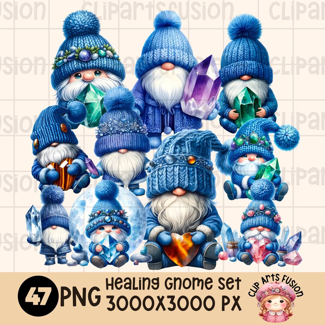 47 PNG Healing Positive Life Gnome Clipart | Cartoon Nome Illustration ...