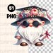 Graduation Gnome Clipart PNG Collection | Watercolor Nome Grad ...