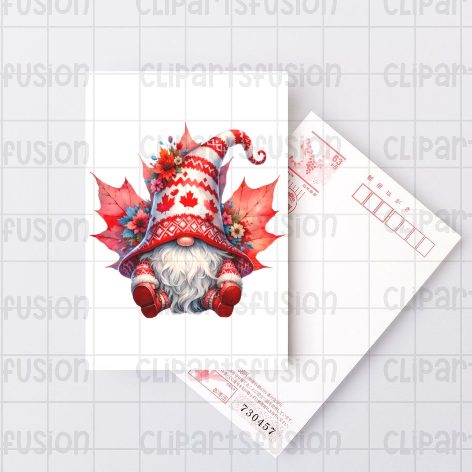 1st of July | Canadian Gnome Watercolor Clipart Bundle | Cute Gnome ...