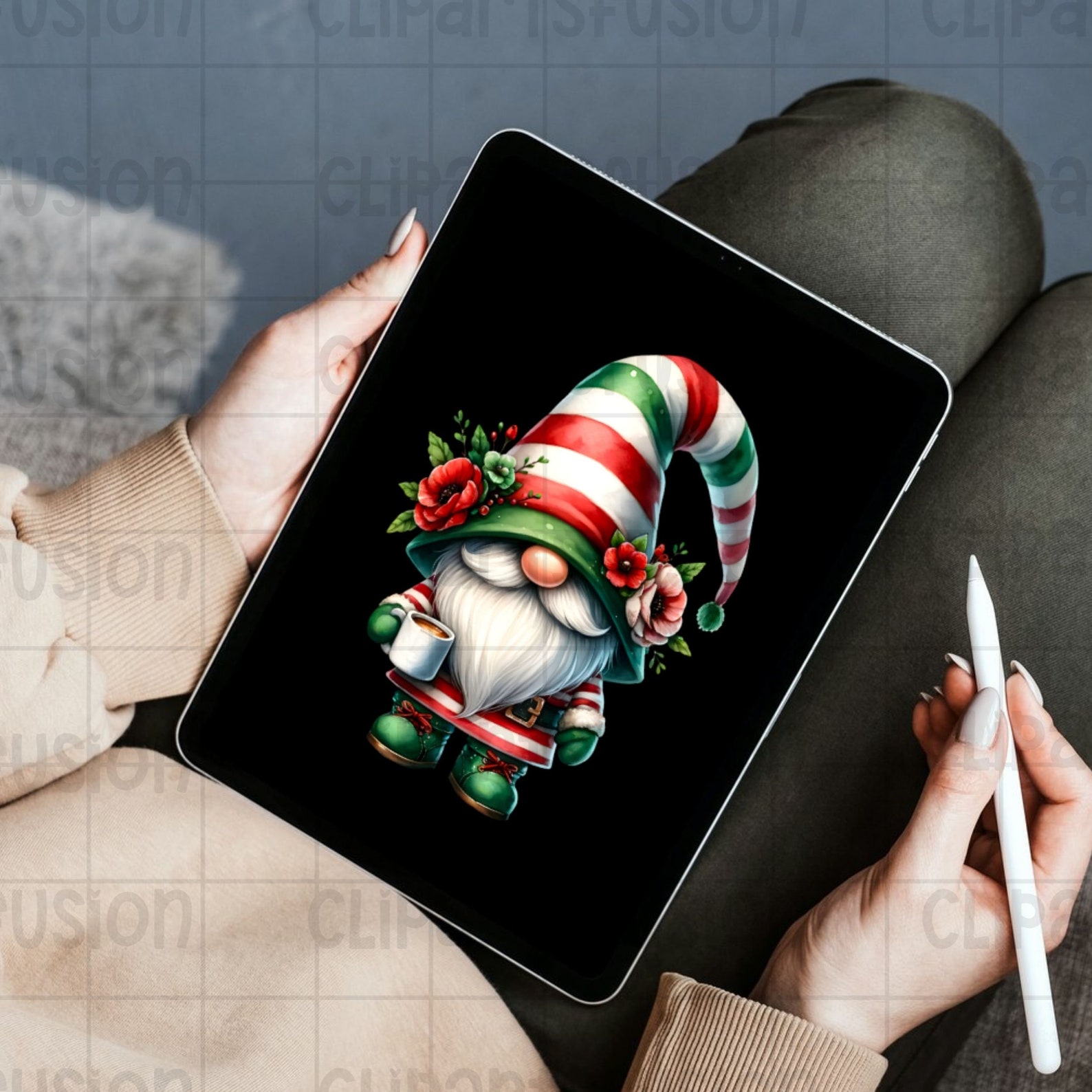 Italian Gnome Clipart Set | Travel Gnome to Italy | 58 PNG Culture ...