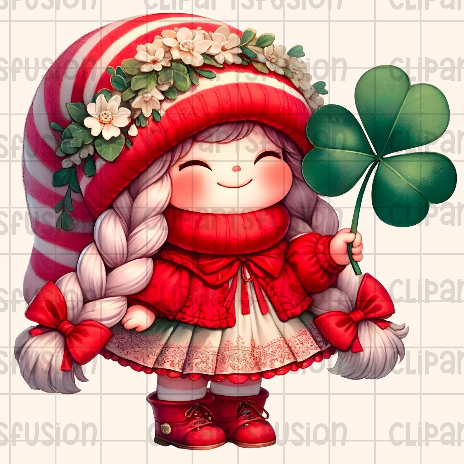 Watercolor Happy Danish Girls Clipart Set | Cute Girls Graphics Bundle ...