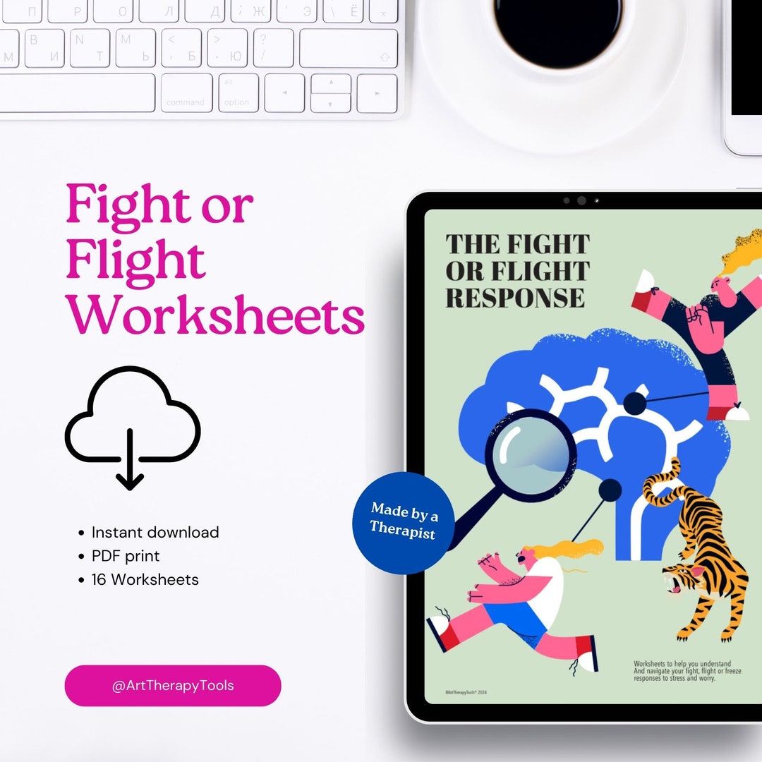 Printable PDF. Worksheets: "fight, Flight, Freeze or Faint Response ...