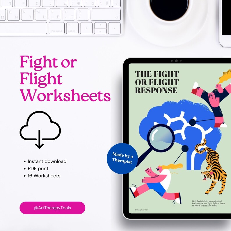 Printable PDF. Worksheets: "fight, Flight, Freeze or Faint Response ...