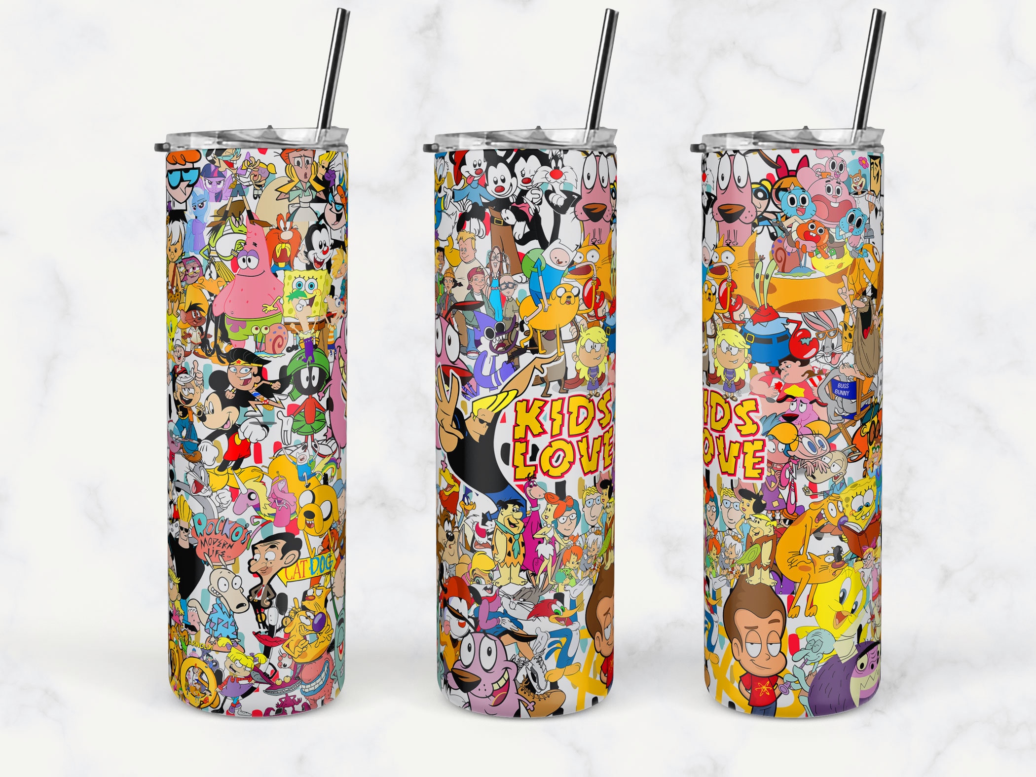 Kids Love Cute Tumbler Design Sublimation Designs Downloads - Etsy