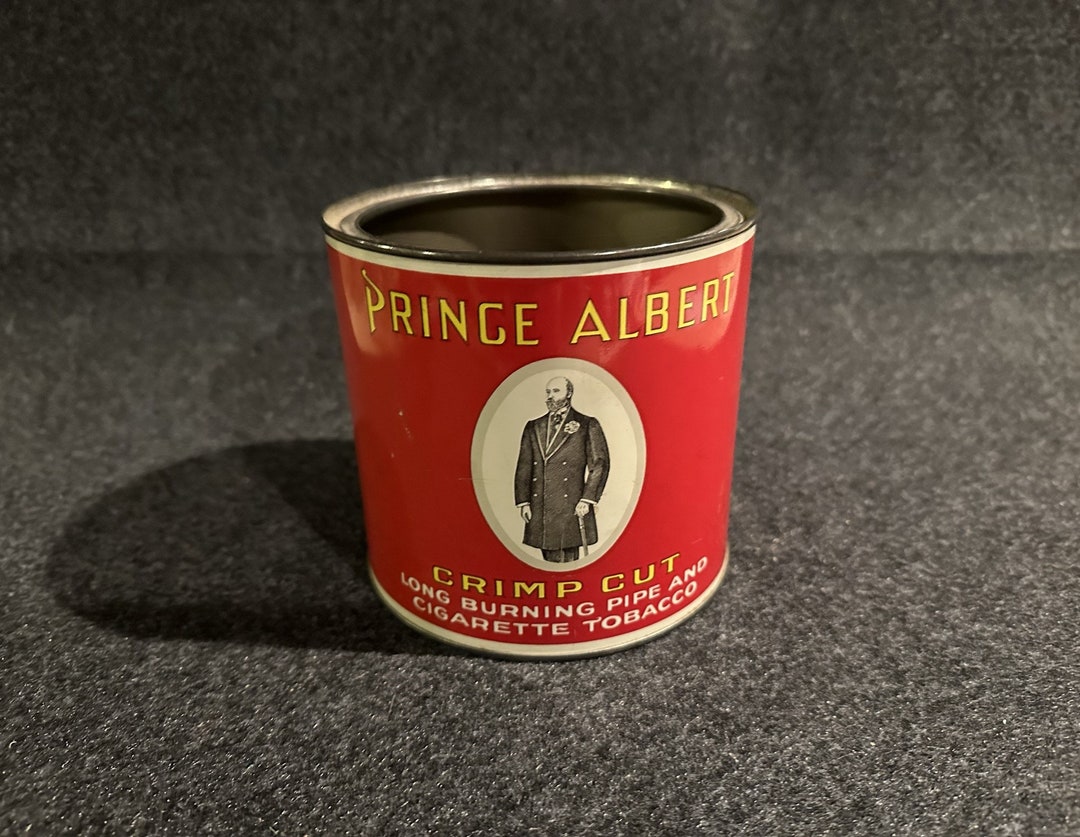 PRINCE ALBERT Tobacco Tin ~ Vintage ~ 1970's ~ Lid is Missing - Etsy