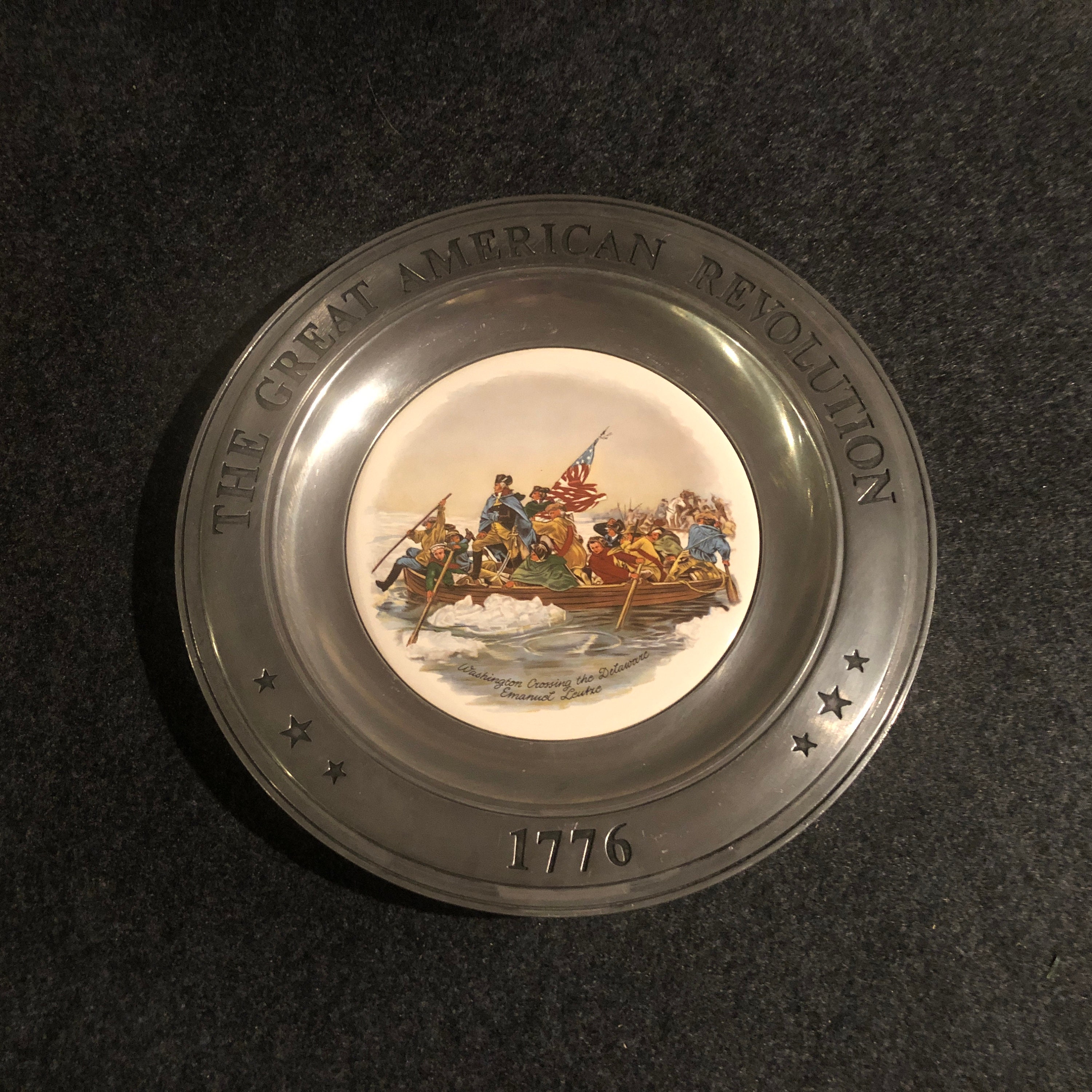 The Great American Revolution 1776 Pewter Collectible Plates ~ Choice ...