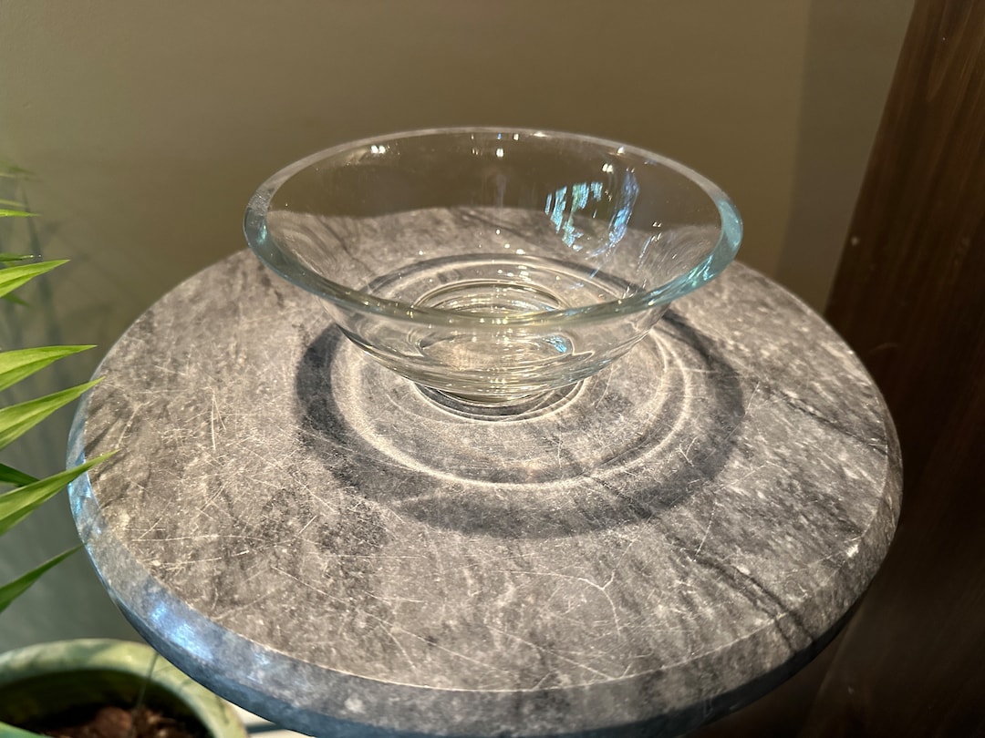 Clear Glass Candy Dish/bowl ~ Vintage - Etsy