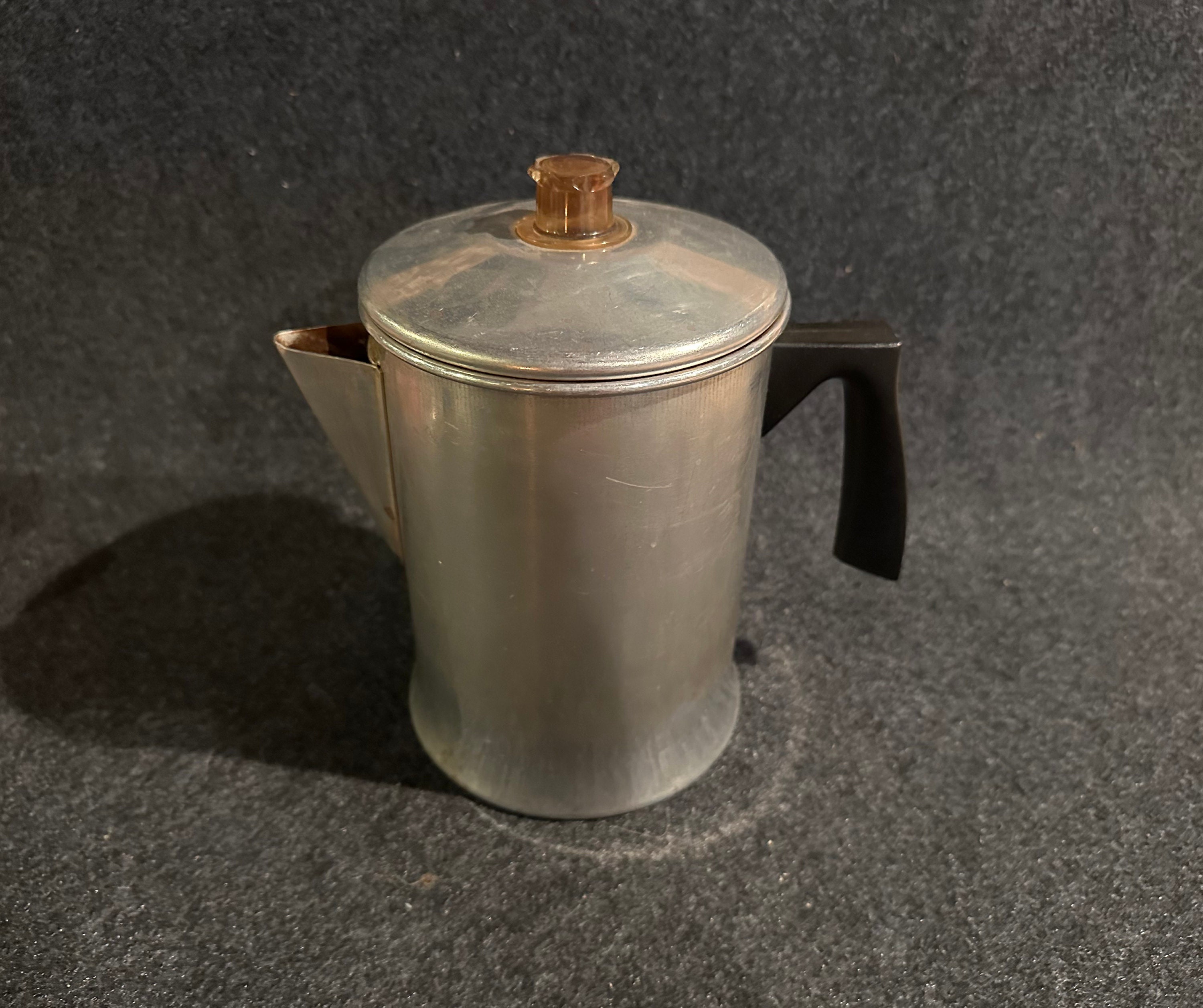 MIRRO Aluminum Coffee Pot ~ Vintage ~ 1960's - Etsy