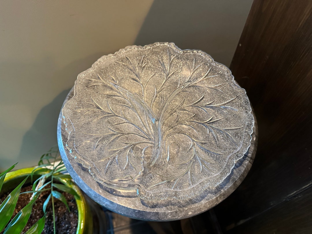 Tree of Life Crystal Plate Vintage - Etsy