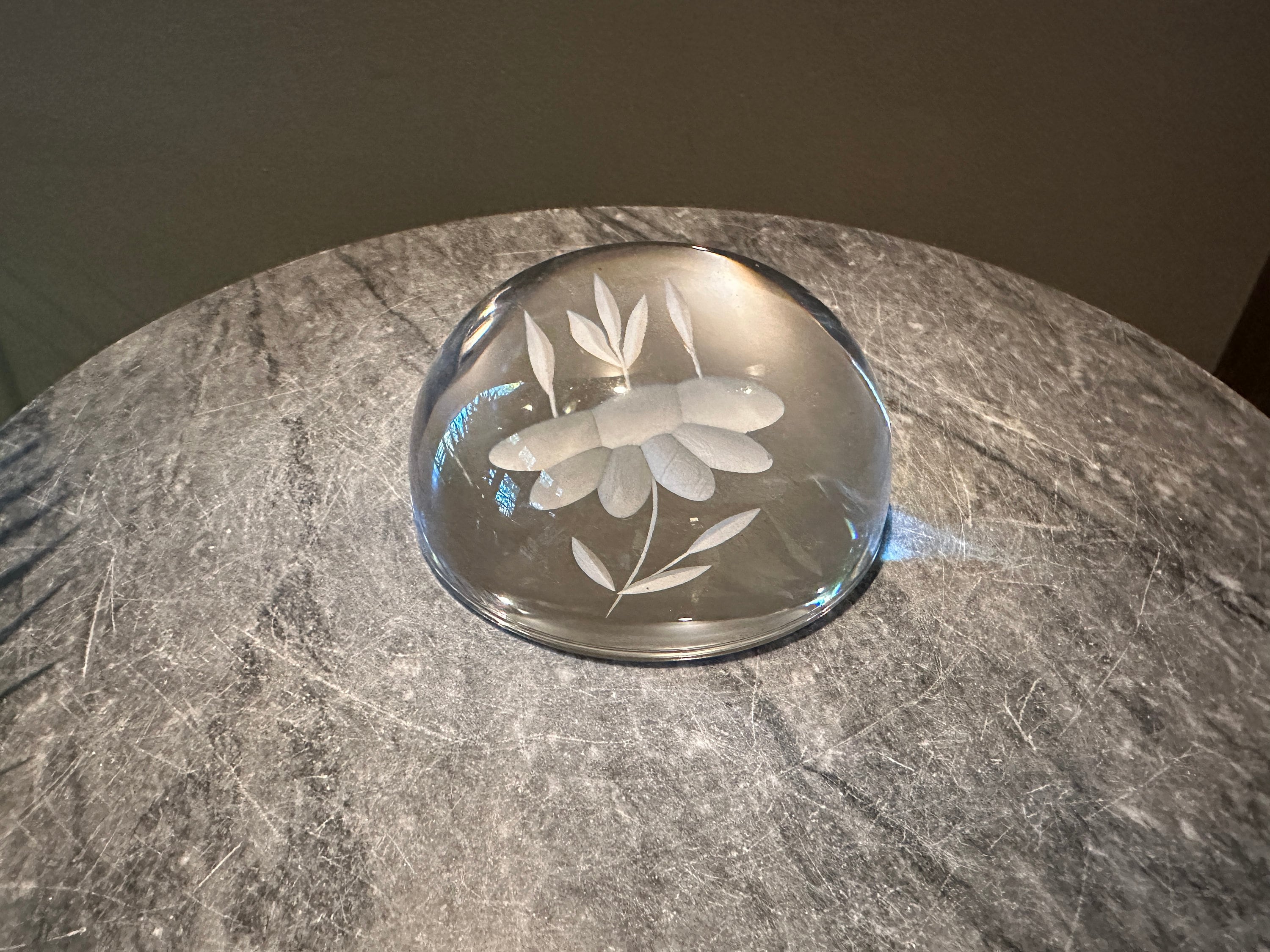 Princess House Lead Crystal Paperweight ~ Vintage 1990's - Etsy