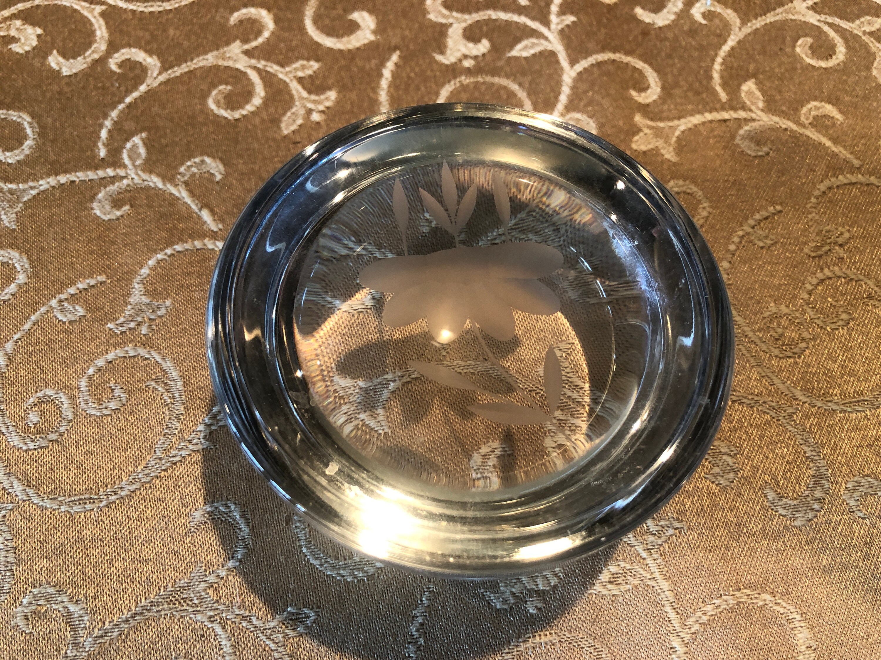 Princess House Lead Crystal Paperweight ~ Vintage 1990's - Etsy