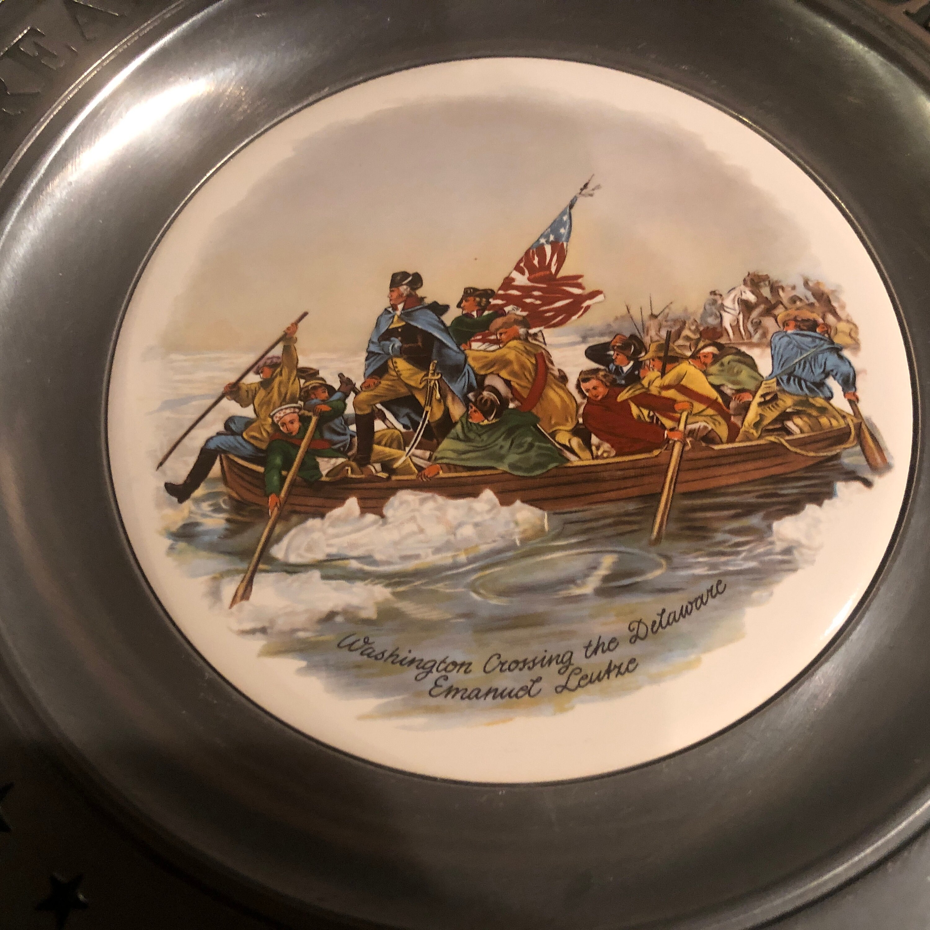 The Great American Revolution 1776 Pewter Collectible Plates ~ Choice ...