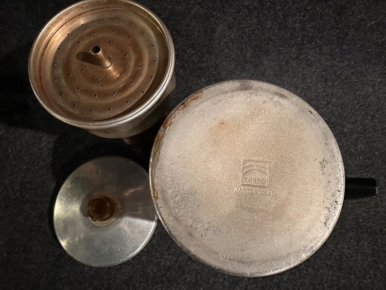 MIRRO Aluminum Coffee Pot ~ Vintage ~ 1960's - Etsy