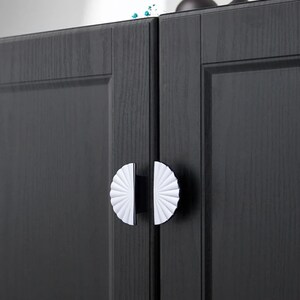 Solid Brass Knob Round Sun Cabinet Pulls Gold Chrome Kitchen Knobs ...