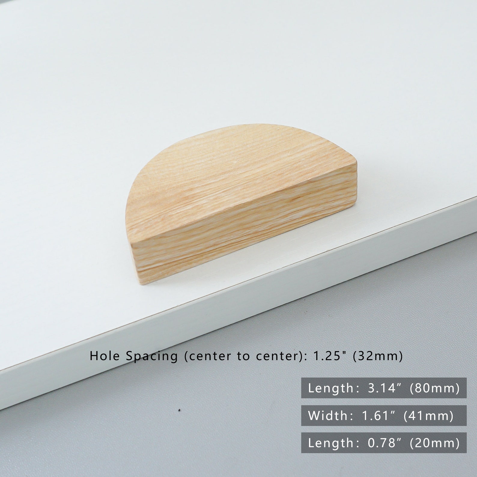 Semicircle Drawer Pulls Half Moon Kitchen Handles Simple - Etsy Hong Kong