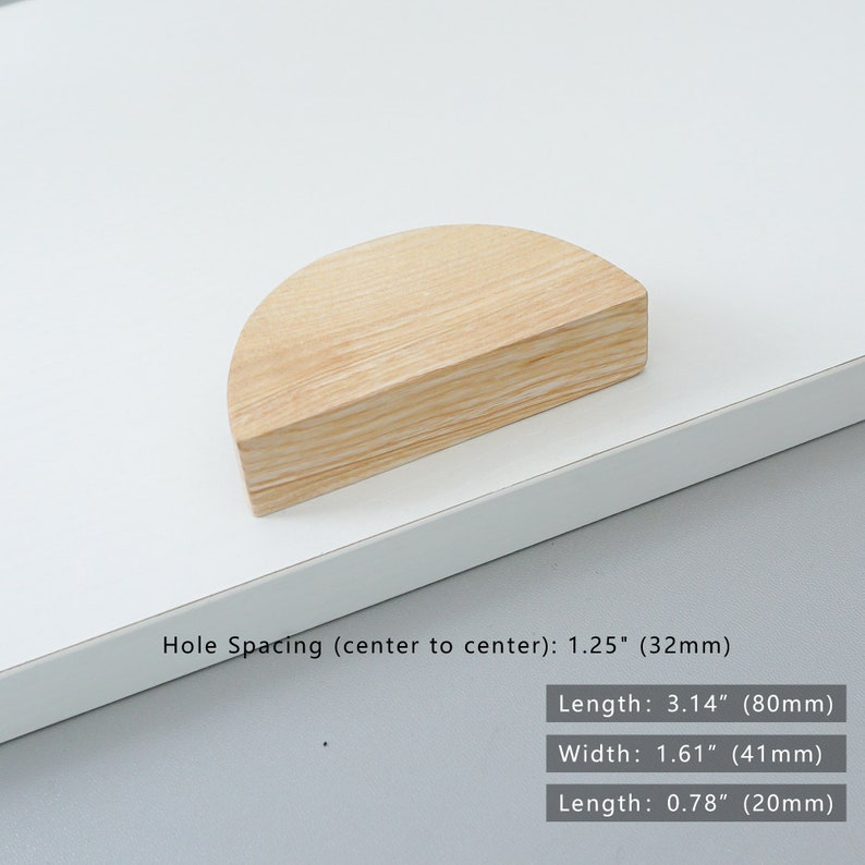 Semicircle Drawer Pulls Half Moon Kitchen Handles Simple - Etsy Hong Kong