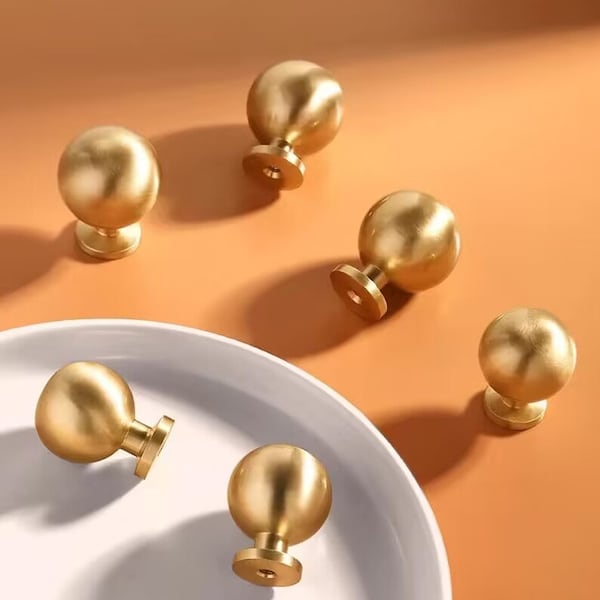 Cabinet Knobs Gold - Etsy