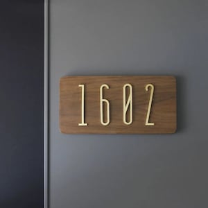Solid Brass House Letters Business Office Alphabet Door House Numbers ...