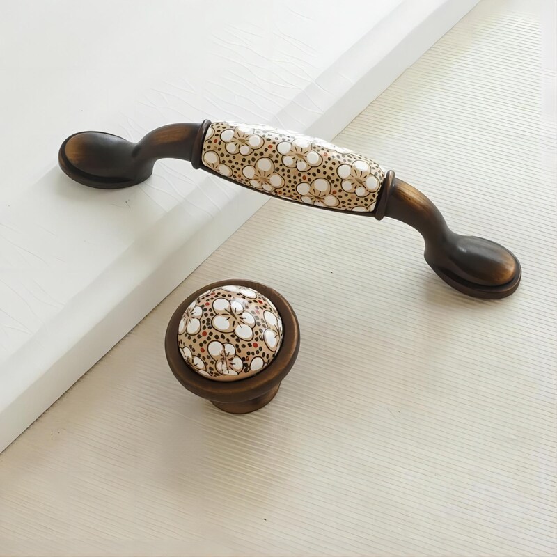 Ceramic Drawer Pulls - Etsy