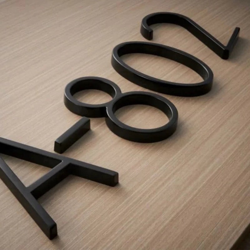 Modern House Letters - Etsy