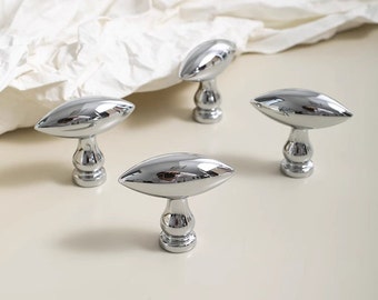 Chrome Drawer Pull Art Deco Cabinet Pull Nordic Chrome Cabinet Hardware Yihuanghardware 1.13 ...