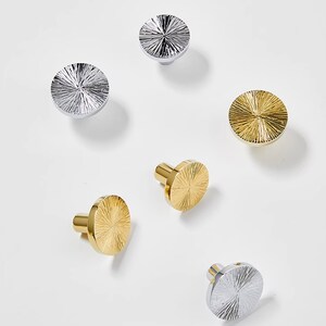 Silver Chrome Cabinet Knobs Hammered Shiny Gold Dresser Knobs Exquisite Hammered Drawer Pulls ...