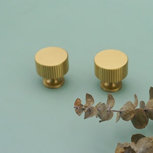 Unique Solid Brass Knobs With Back Plate Gold Dresser Pull Unique Drawer Knob Cabinet Door Knobs ...