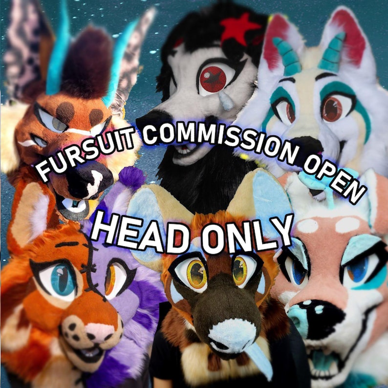 Fursuit Commission Open (furry Head) - Etsy