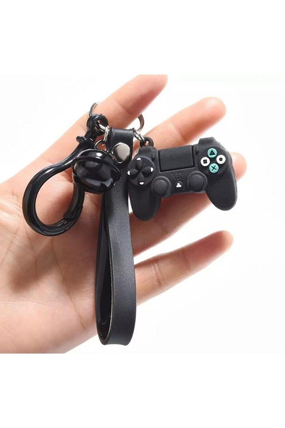 Black Playstation Zilli Console Joystick Keychain Bag Accessory - Etsy