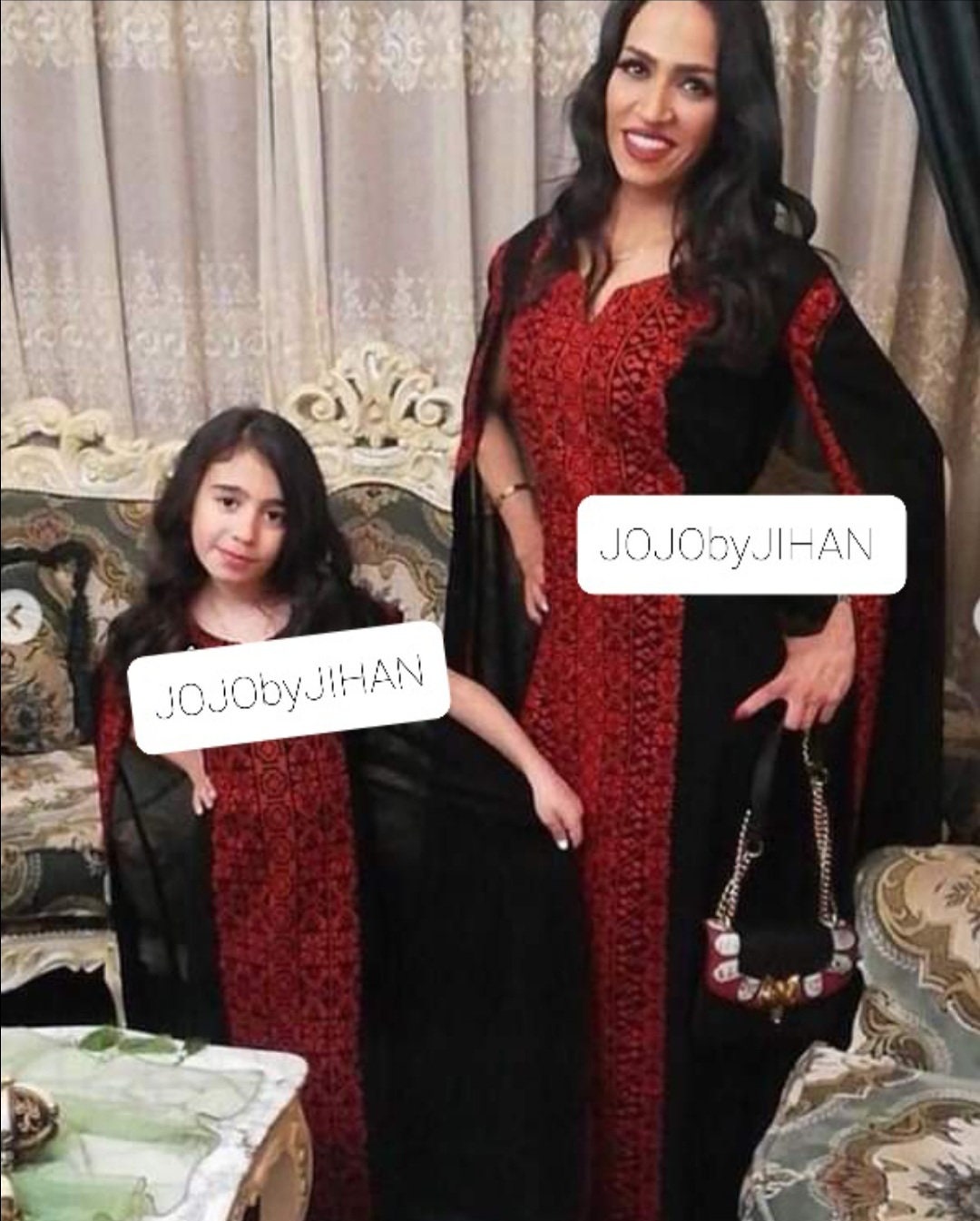 Oriental Palestinian Princess Embroidery Dress Thobe Tatreez - Etsy