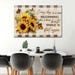 Every Day is a New Beginning – Butterfly and Sunflower Wall Art Canvas ...