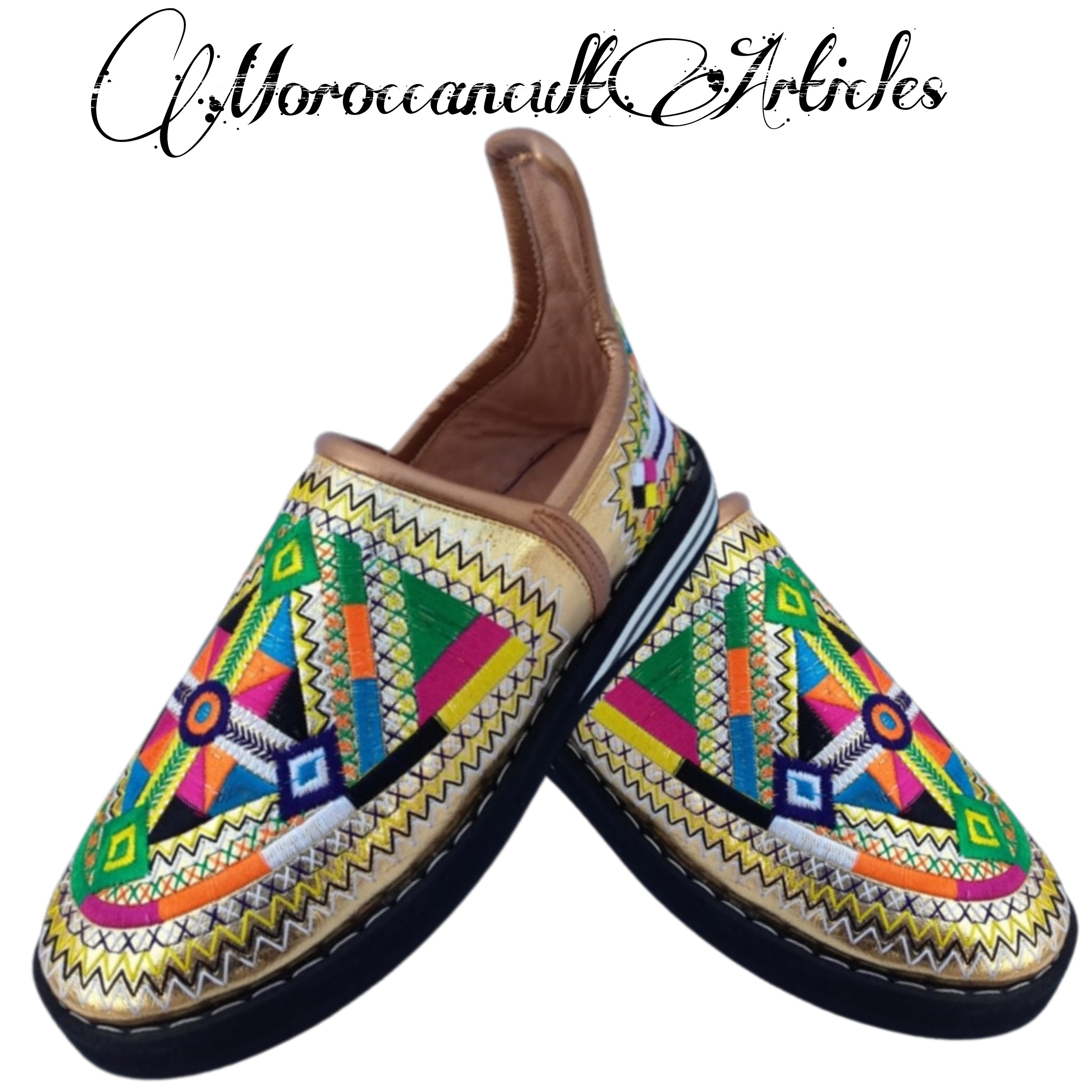 Belgha Babouches Amazigh Babouche en cuir Moroccan shoes - Etsy France