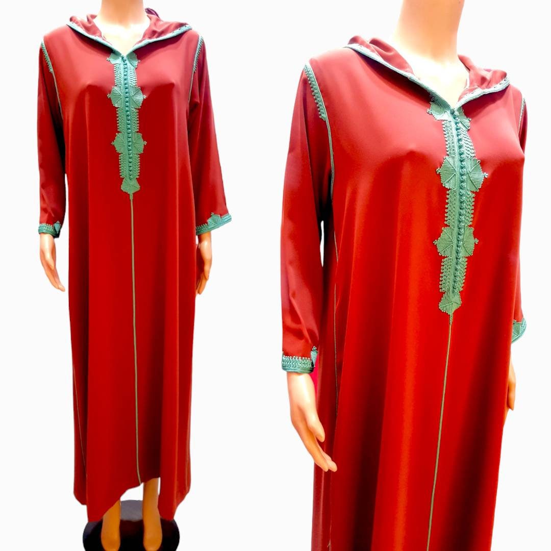 Moroccan Djellaba, Traditional Djellaba for Women, Dress, Moroccan ...