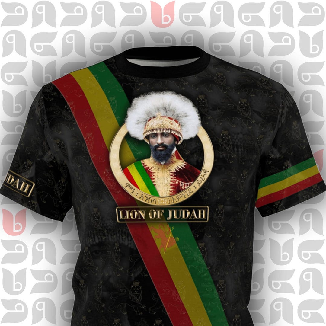 Lion of Judah Rasta Shirt – Conquering Lion Tee for Reggae Festival ...