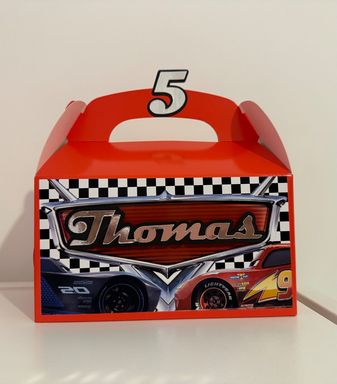 Cars Birthday Party Box | Childrens Gift Boxes Favour | Personalised ...