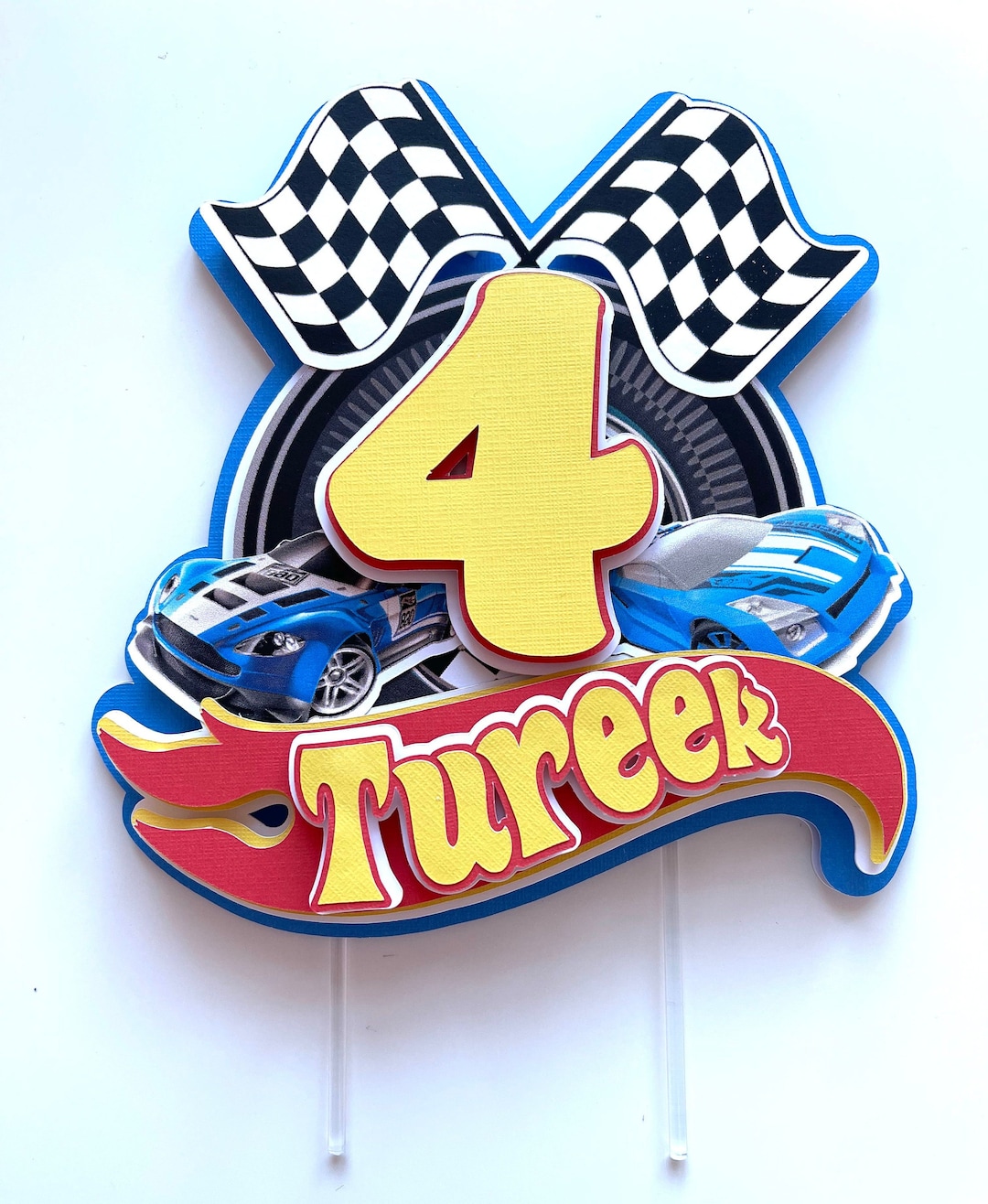 Personalised Car Cake Topper Custom Cars Cake Topper - Etsy